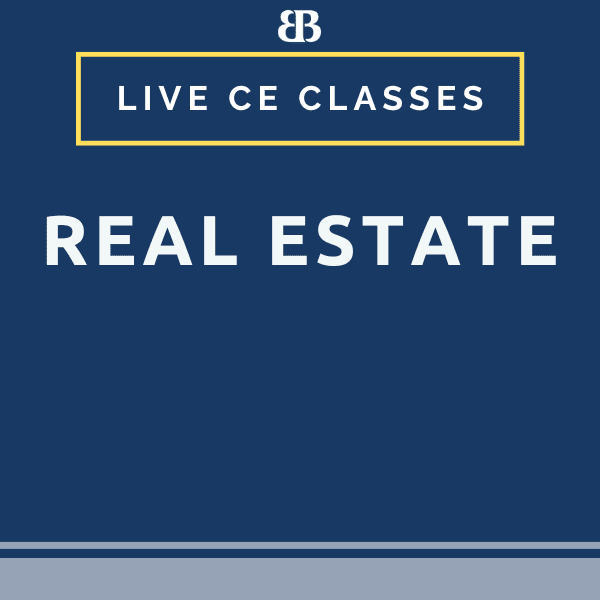 Real Estate CE - Burk Baker School of Real Estate & Appraising